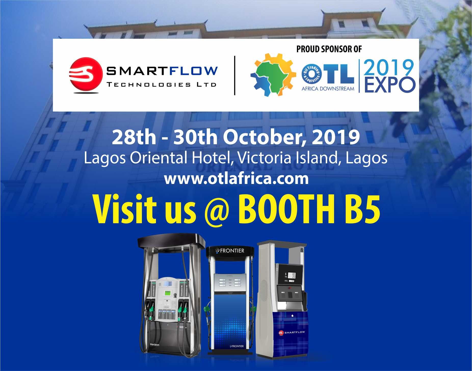 SMARTFLOW AT OTL AFRICA 2019 EXPO - Smartflow Technologies Ltd